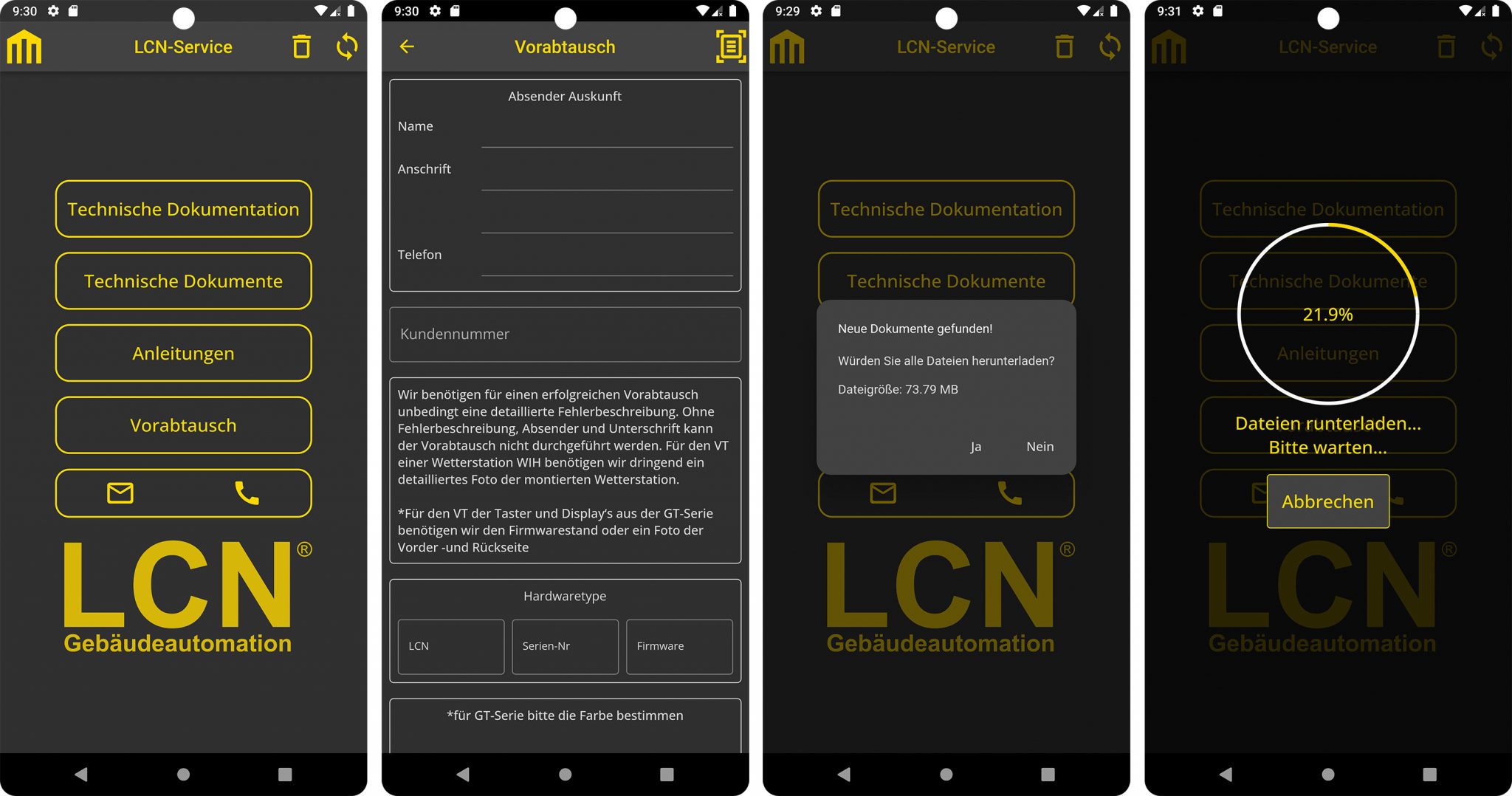 La app del servicio LCN – LCN.eu